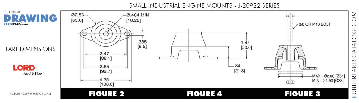 LORD SMALL ENGINE MOUNTS | RubberPartsCatalog.com